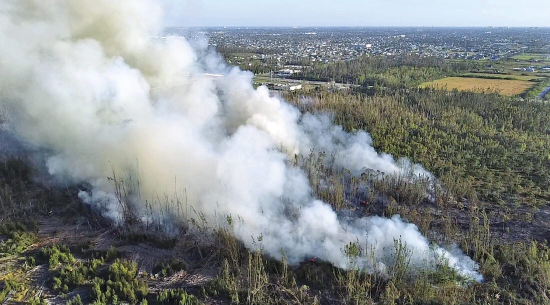 CCFD, multiple agencies, fight large brush fire in north Cape - Cape ...